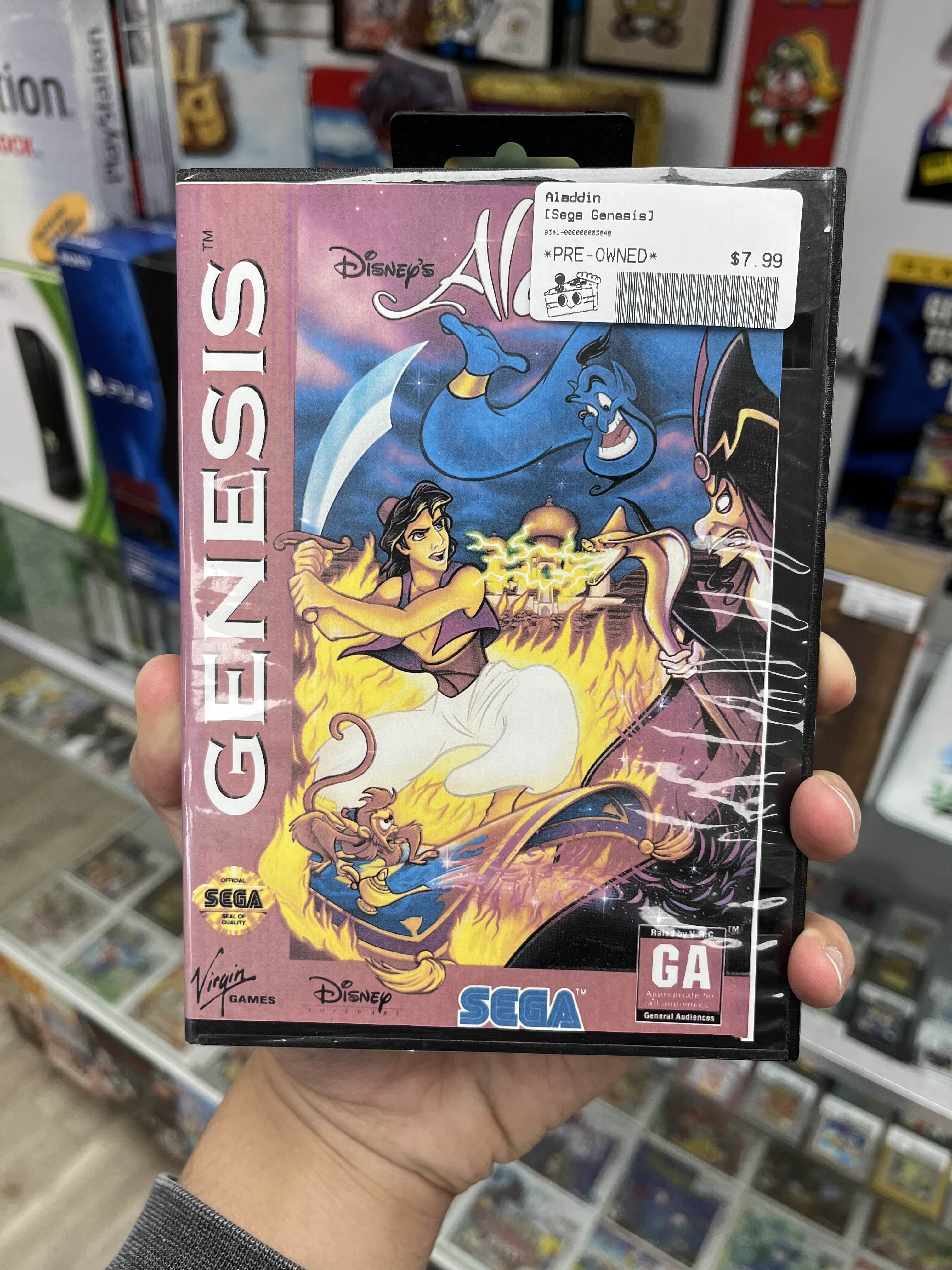 Aladdin Sega Genesis – CakeHoarder Games