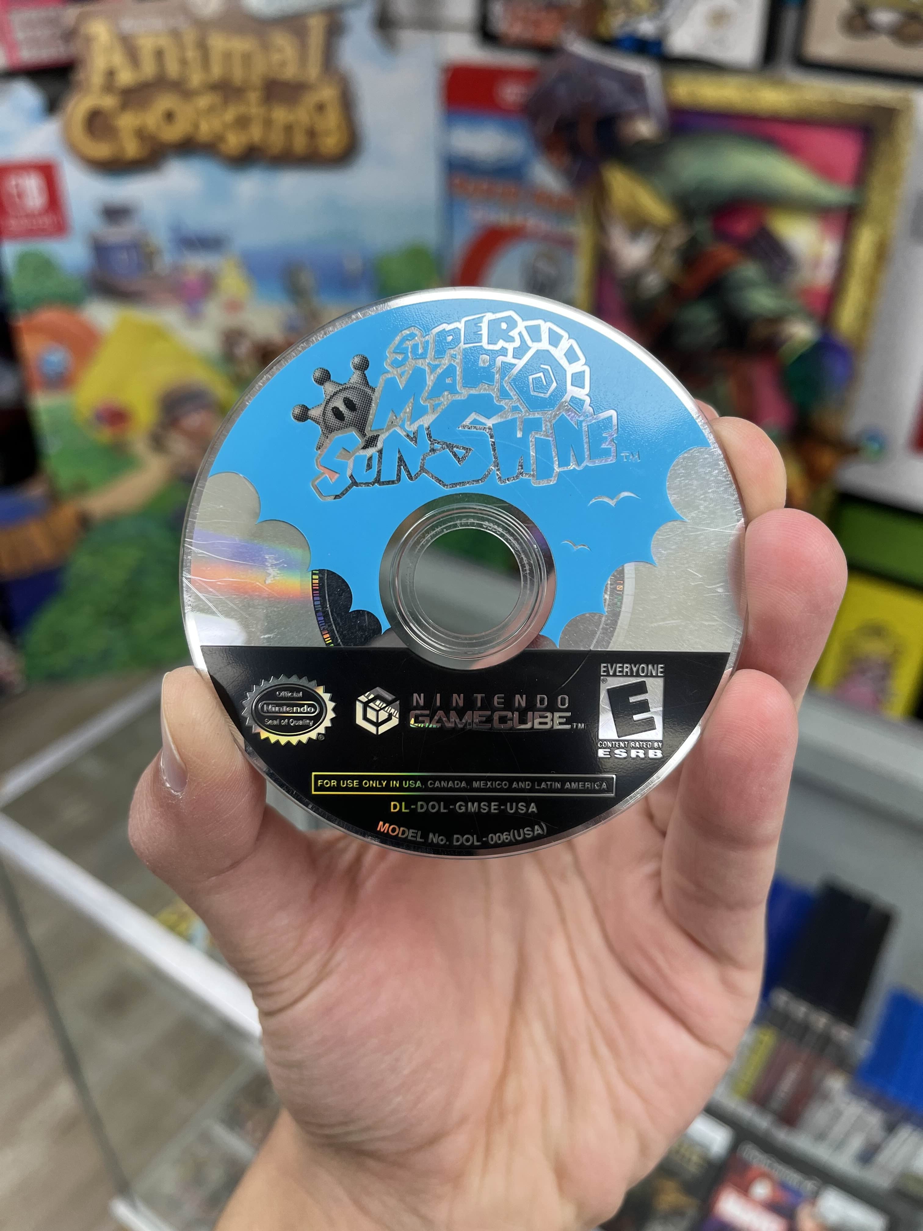 Super Mario Sunshine Disc Only – CakeHoarder Games