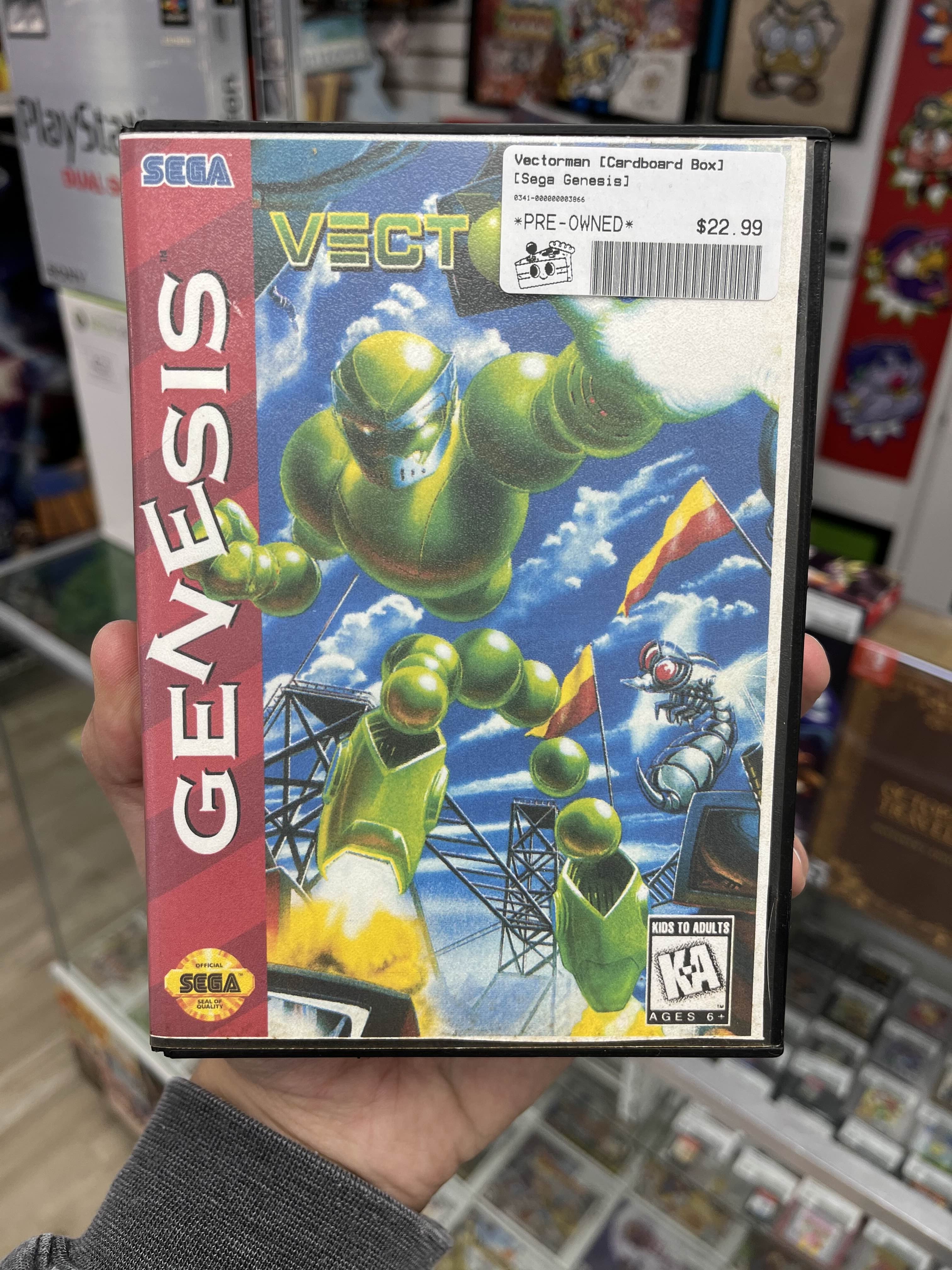 Vectorman Sega Genesis – CakeHoarder Games