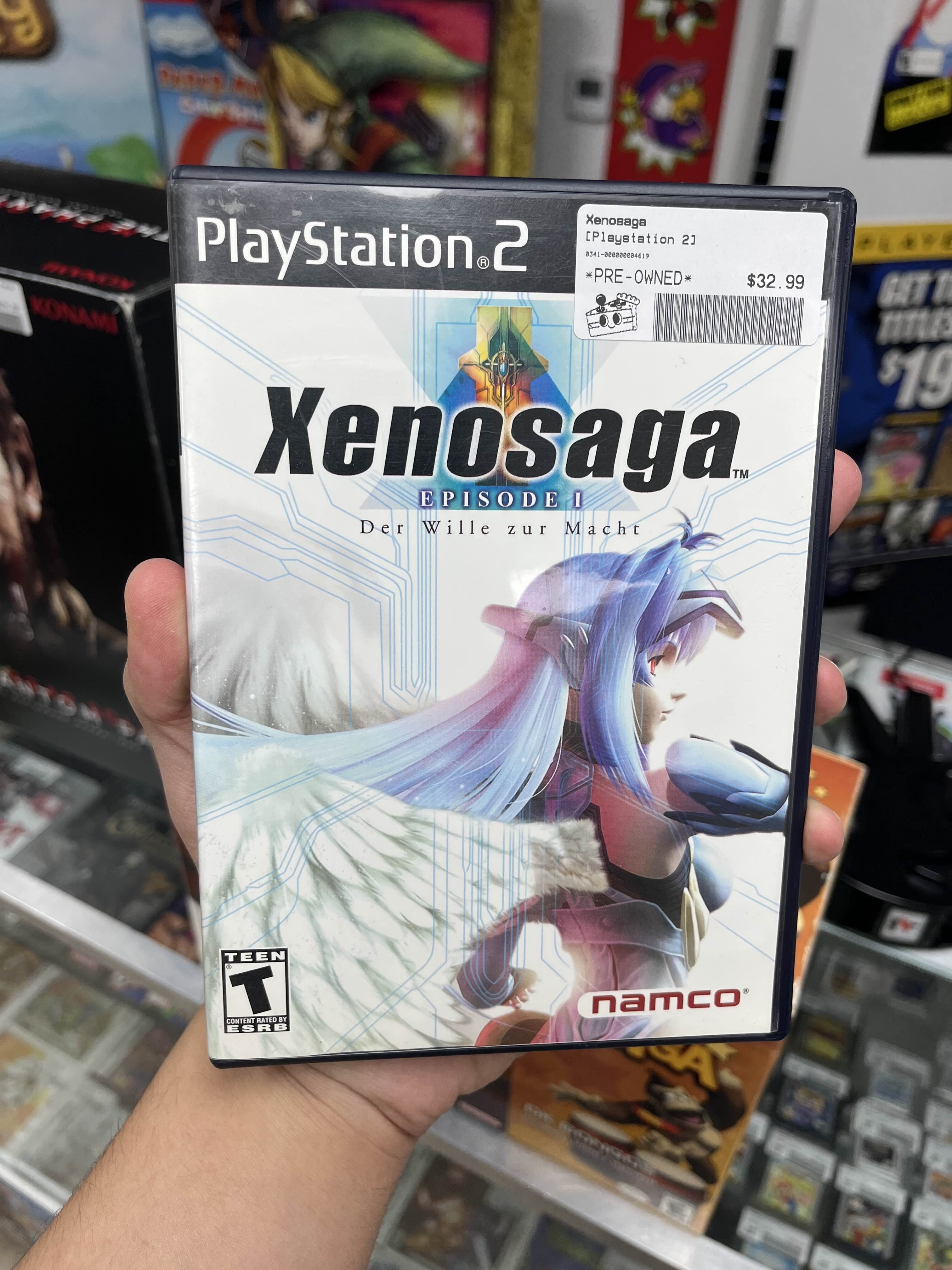 Xenosaga Ps2 Complete Clean Cakehoarder Games